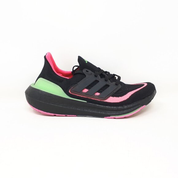 adidas | Shoes | Adidas Ultraboost Light Black Pink Lime Running Shoe ...